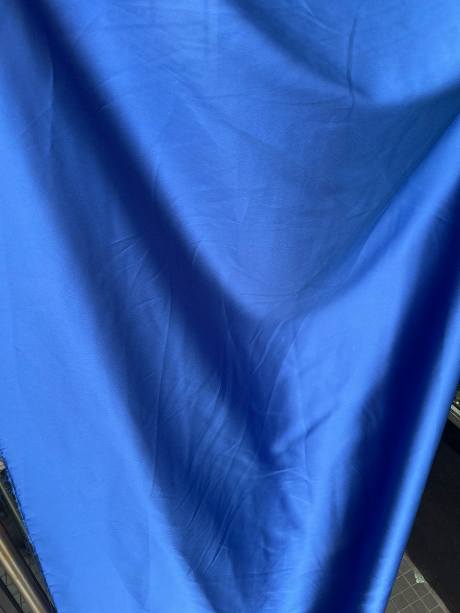 Light Weight Poly Satin Royal - 1/2 meter – Atex Designer Fabrics