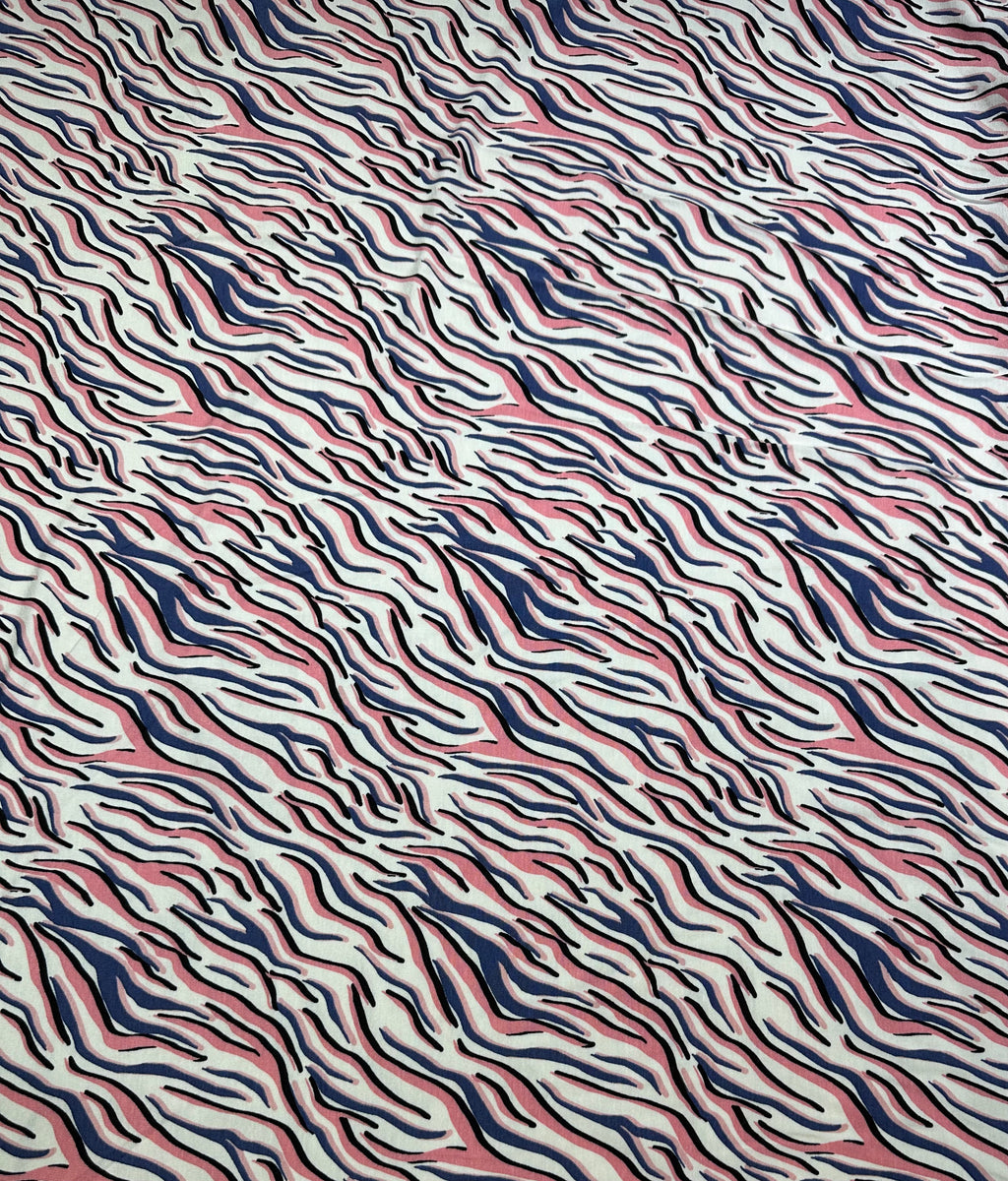 Printed Knit - Swirl - 1/2 metre – Atex Designer Fabrics